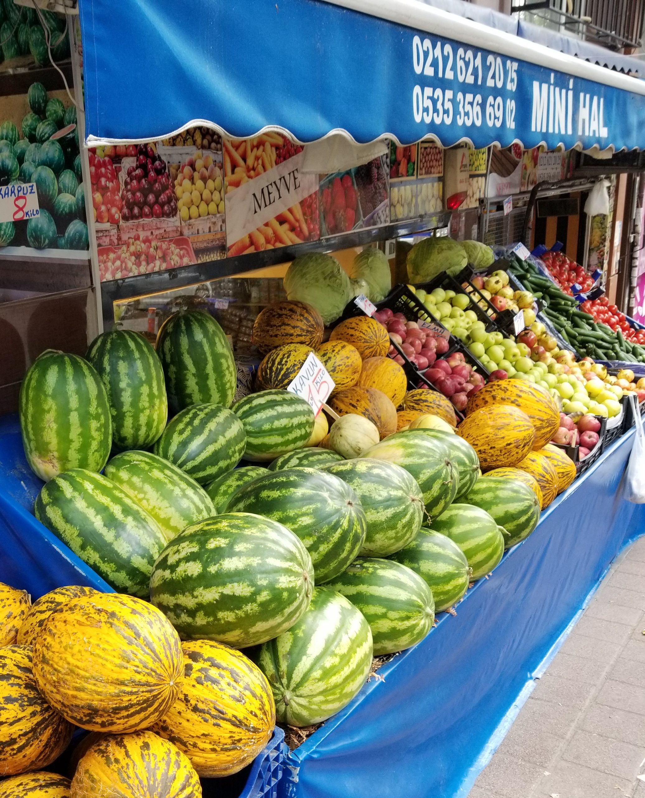 First Grocery Shopping in Istanbul